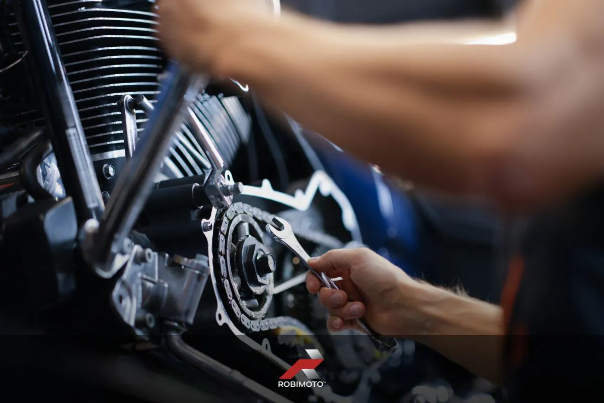Chain Vibration Causes and Proper Adjustment — RobiMoto